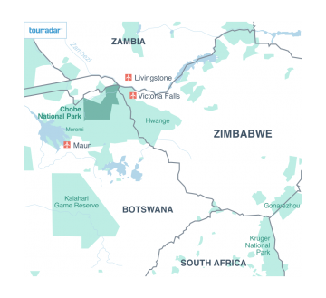 Chobe National Park Maps - TourRadar