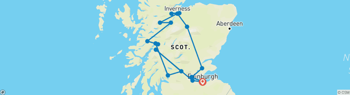 4-Day Outlander Trail Small-Group Tour from Edinburgh Including ...