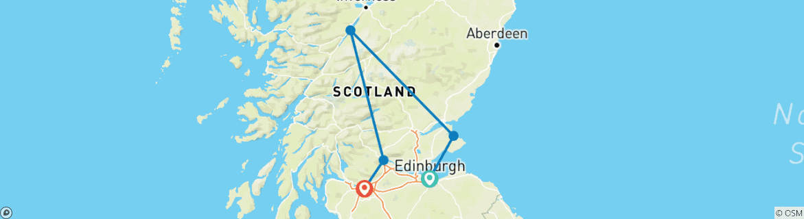 Scotland in a Week (Winter 2024 - 2025, 6 Days) by Contiki with 5 Tour ...