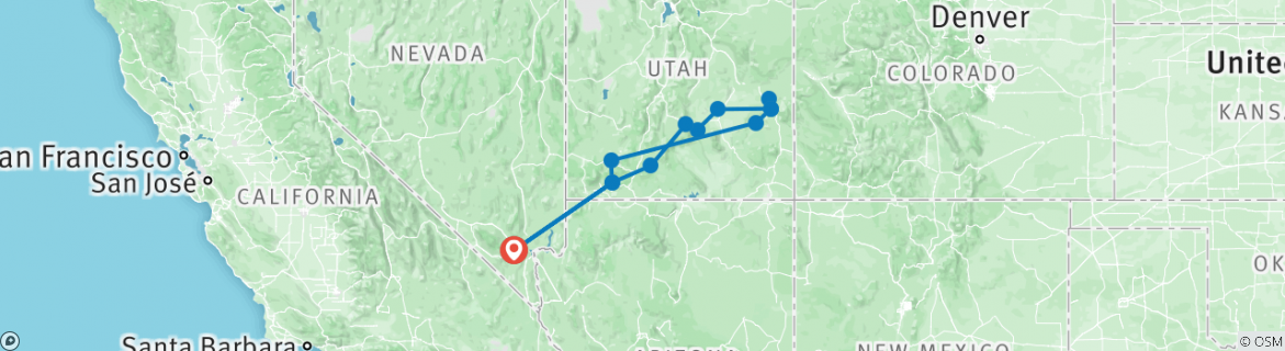 Mighty 5 From Las Vegas by Southwest Adventure Tours with 11 Tour ...