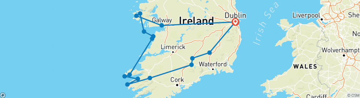 8 Day Irish Castles & Coastal Experience - Small Group Tour by Irish ...