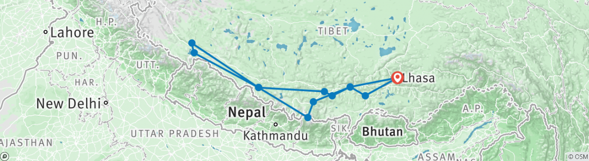 15 Days Mt.everest & Mt Kailash Kora Pilgrimage Group Tour by Great ...