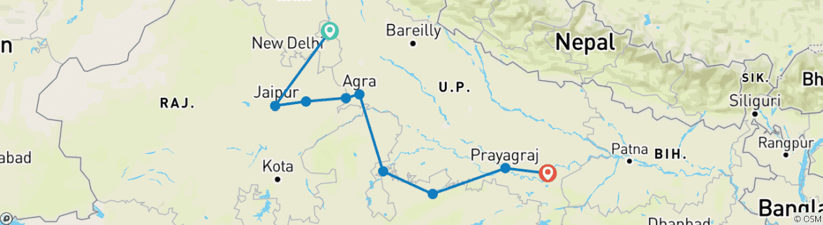 Classic North India - Golden Triangle with Orchha, Khajuraho & Varanasi ...