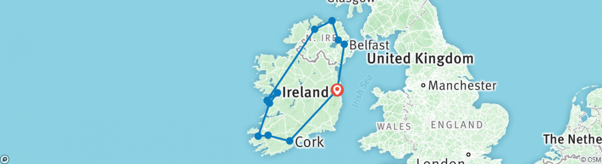 Country Roads of Ireland (Classic, Summer, End Dublin, 12 Days) by ...