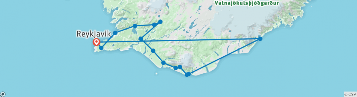 5 Days Iceland Self-drive | Blue Lagoon, Golden Circle, South Coast ...