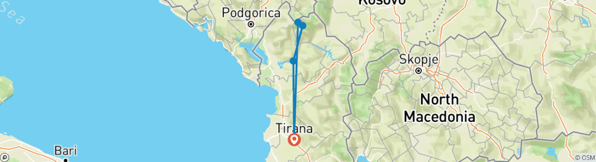 Hiking tour of Komani Lake & Valbona Valley in three days by Choose ...