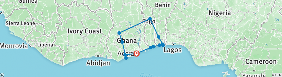 Ghana, Togo & Benin Including the Annual Ouidah Voodoo Festival January ...