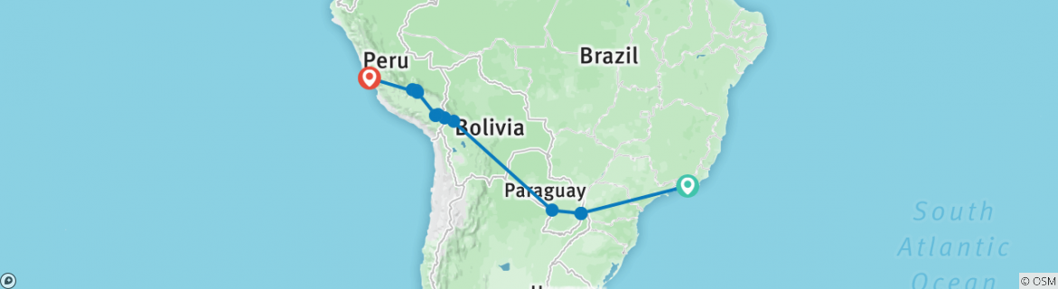 Journey Across South America - 19 Days by On The Go Tours (Code: JASA ...