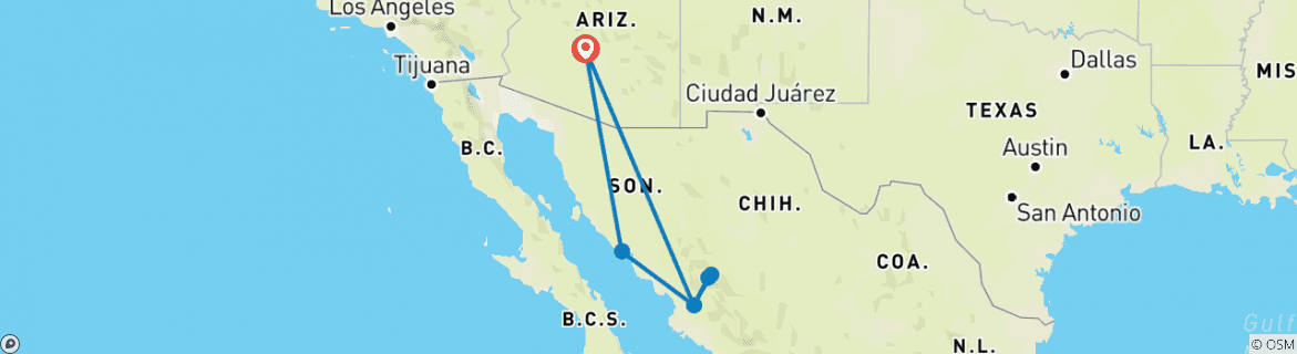 Copper Canyon Motor Coach & Train Tour by Copper Canyon Mexico ...