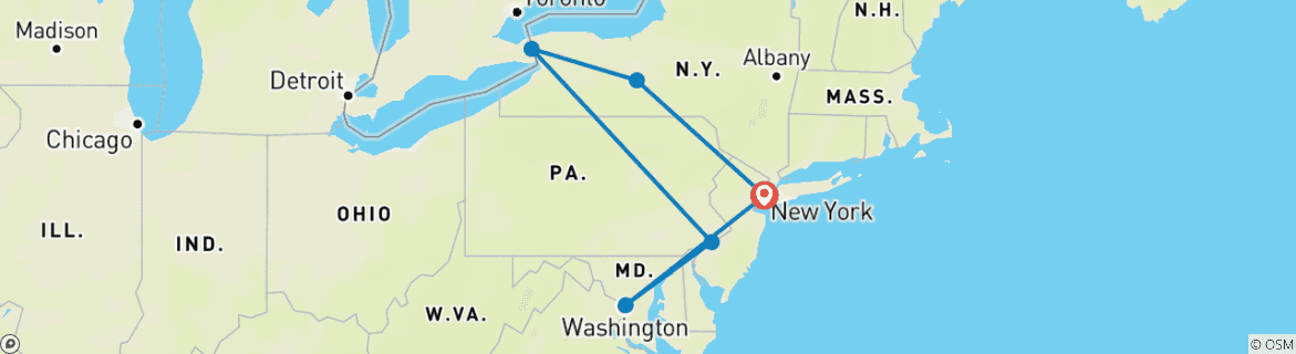 American Gateway – 4 Days by Amadeo with 23 Tour Reviews (Code: EAC ...