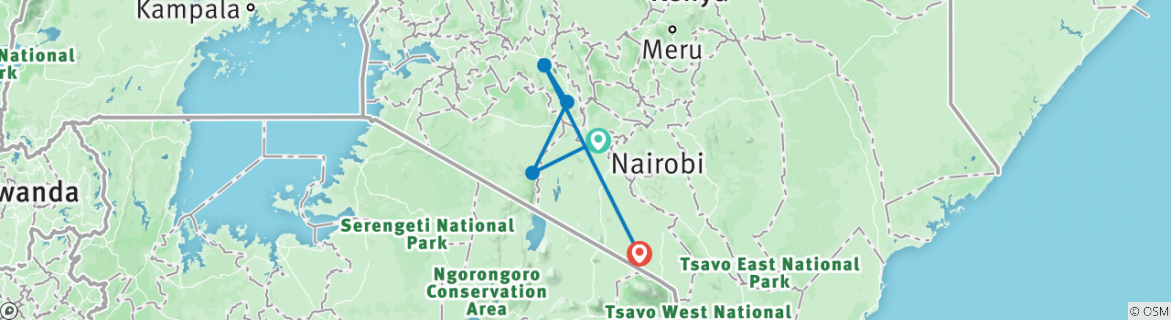 7-Day Masai Mara /Lake Naivasha/ Lake Nakuru/ Amboseli by Smile view ...