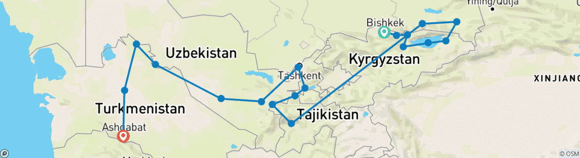 The 5 Stan-s - Follow in the footsteps of Genghis Khan by Penguin ...