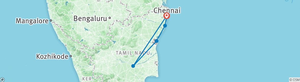 South India Tour Package with Chennai, Kanchipuram, Mahabalipuram ...