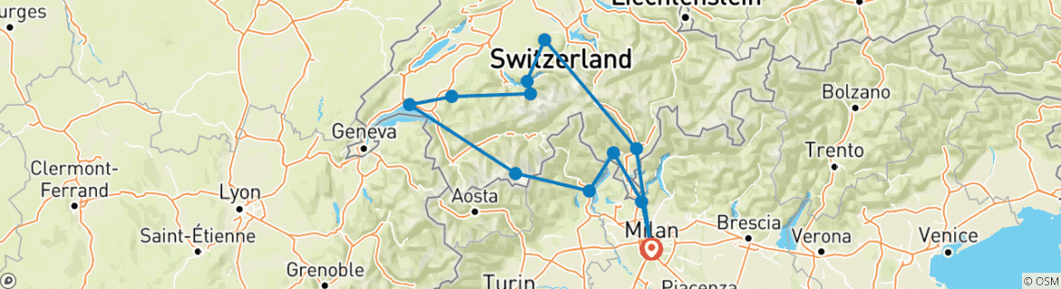 6-Day The Italian Lakes & Swiss Alps Explorer Small-Group Tour from ...