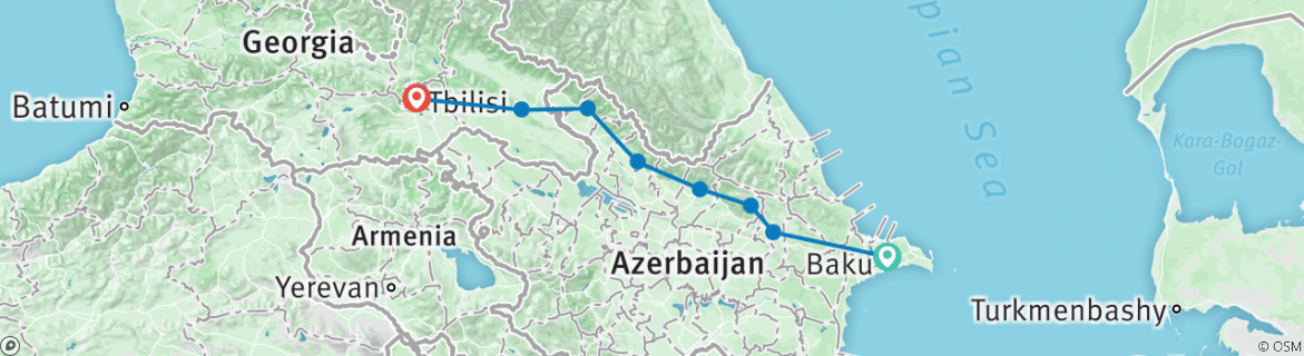 9 days Baku to Qabala - Sheki - Zaqatala - Sighnaghi and Tbilisi ...