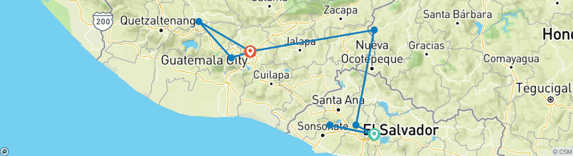 Maya Triangle : El Salvador, Honduras (Copan Ruins) & Guatemala 8 Days ...