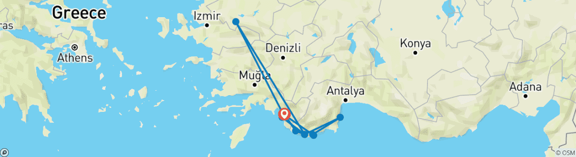 Turquoise Blue - Fethiye / Kekova / Fethiye by Fez Travel with 4 Tour ...