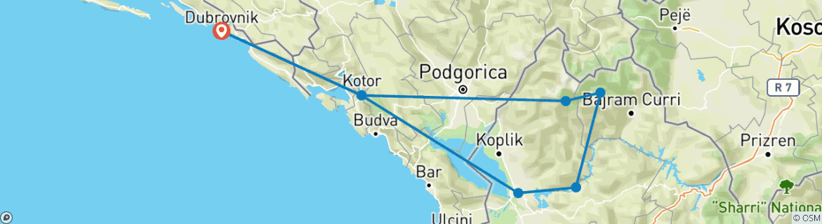 From Dubrovnik/Kotor: Hiking tour of Komani Lake, Valbona & Theth in ...