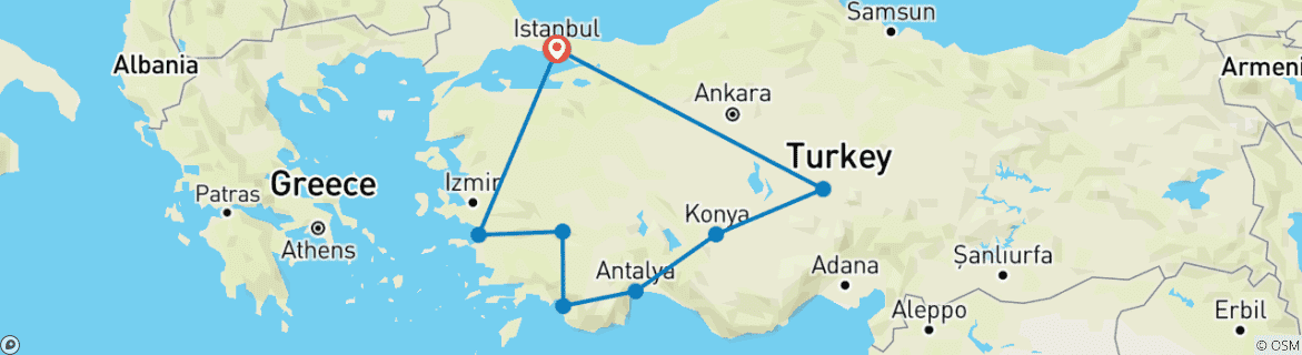 Highlights of Turkey - 12 Days by Tour Altinkum Travel with 6 Tour Reviews (Code: TAT-0007 ...