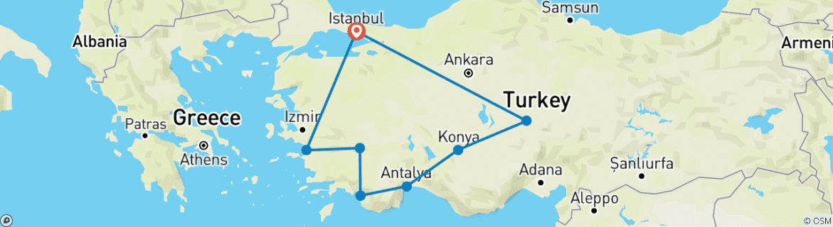 Highlights of Turkey - 12 Days by Tour Altinkum Travel with 3 Tour ...