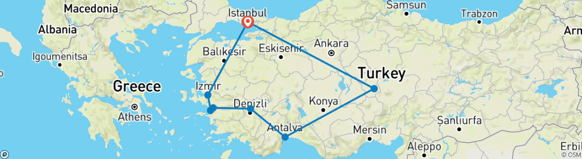 Turkish Breeze-10 Days by Tour Altinkum Travel with 1 Tour Review (Code: TAT-0009) - TourRadar