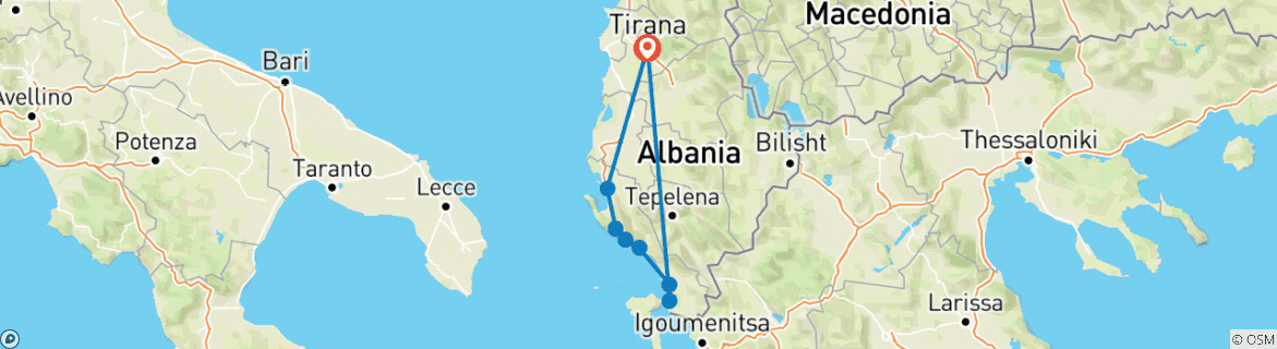 Tour of Albanian Riviera: Vlora, Dhermi, Himara, Saranda and Ksamil in ...