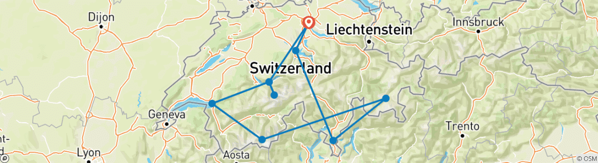 8-Day Independent Tour of Switzerland Train Experience by Agate Travel ...