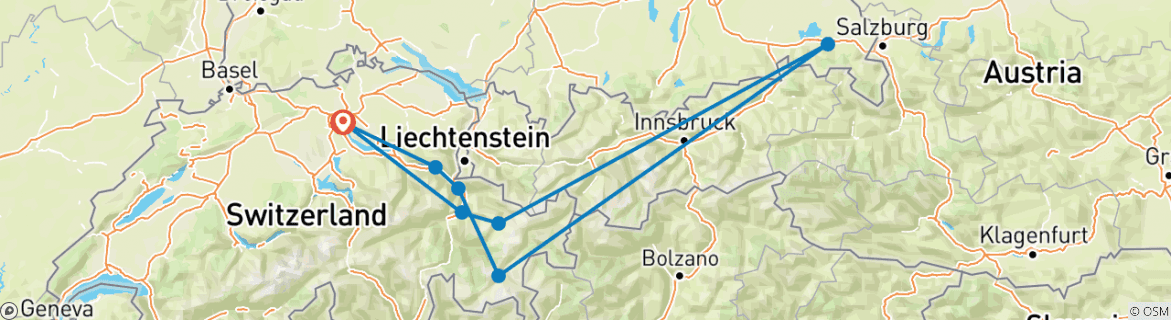 Swiss Alps Adventure by Active Adventures (Code: 283) - TourRadar