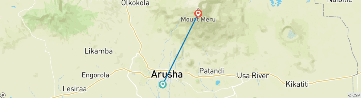 3 Days climb Mount Meru by African Polecat Safaris (Code: 68945 ...