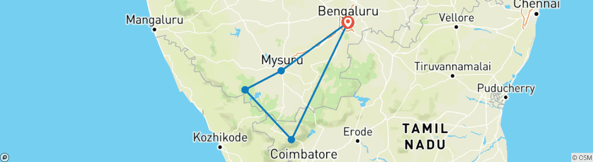 Bangalore & Mysore Tour With Wildlife Nagarhole & Coonoor Safari by ...