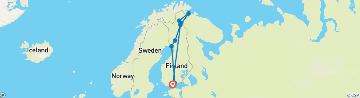 Helsinki to Kirkenes - Beyond the Arctic Circle by Carisa Travel Group ...