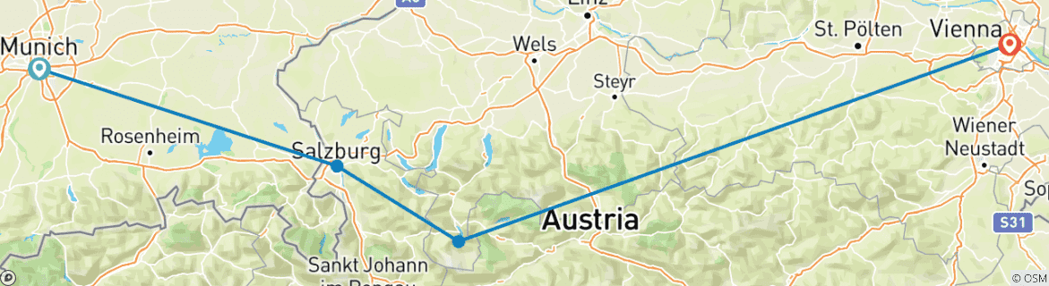 Germany and Austria in 8 days - Covering Munich Salzburg and Vienna by ...