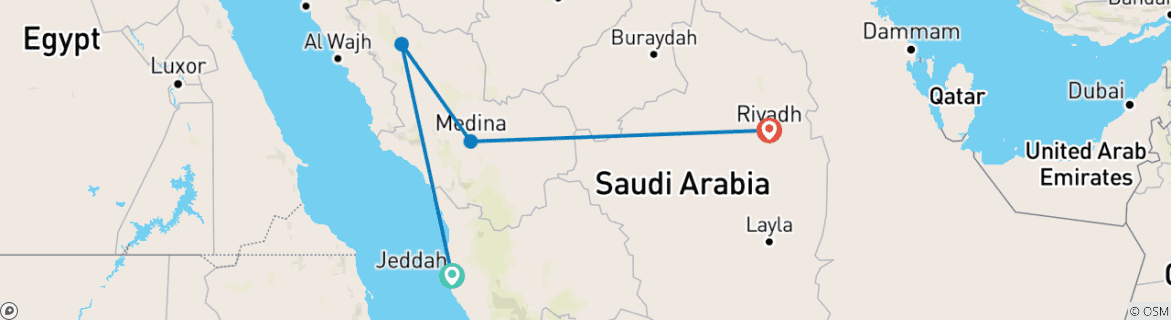 8 jours en Arabie Saoudite : De Jeddah à Riyad (petit groupe) par Oasis ...