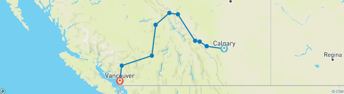 The Classic Calgary - Vancouver Road Trip by Timberwolf Tours Ltd ...