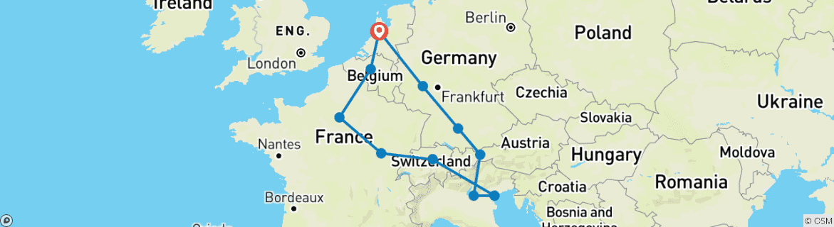 European Vistas by Expat Explore Travel with 81 Tour Reviews (Code: EV ...