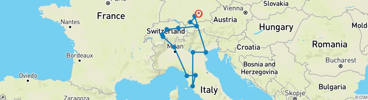 Scenic Europe Tour - 9 Days by Expat Explore Travel with 15 Tour ...