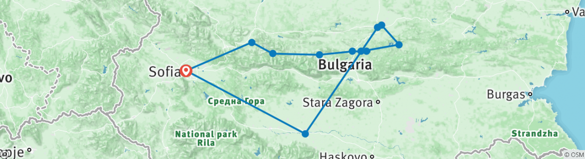 Balkan Cycling (Bulgaria) by Penguin Travel (Code: BGCYKNB) - TourRadar