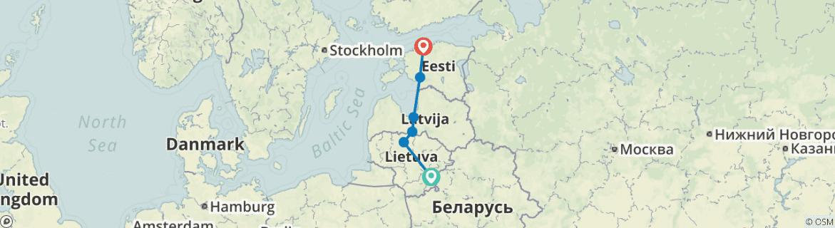 The Best of Baltic Highlights in 8 days, 4* hotels by Baltic Tours with ...