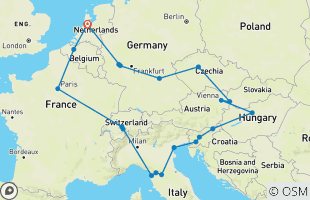 Les 10 meilleurs circuits Europe 2025/2026 - TourRadar