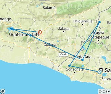 Copan Ruinas Tourist Map