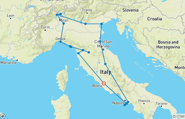 Les 10 meilleurs circuits Italie 2025/2026 - TourRadar