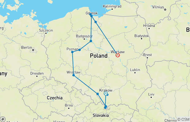 Los 10 mejores circuitos por Polonia 2026 - TourRadar