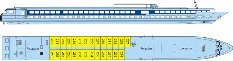 MS Mistral from CroisiEurope River Cruises - TourRadar